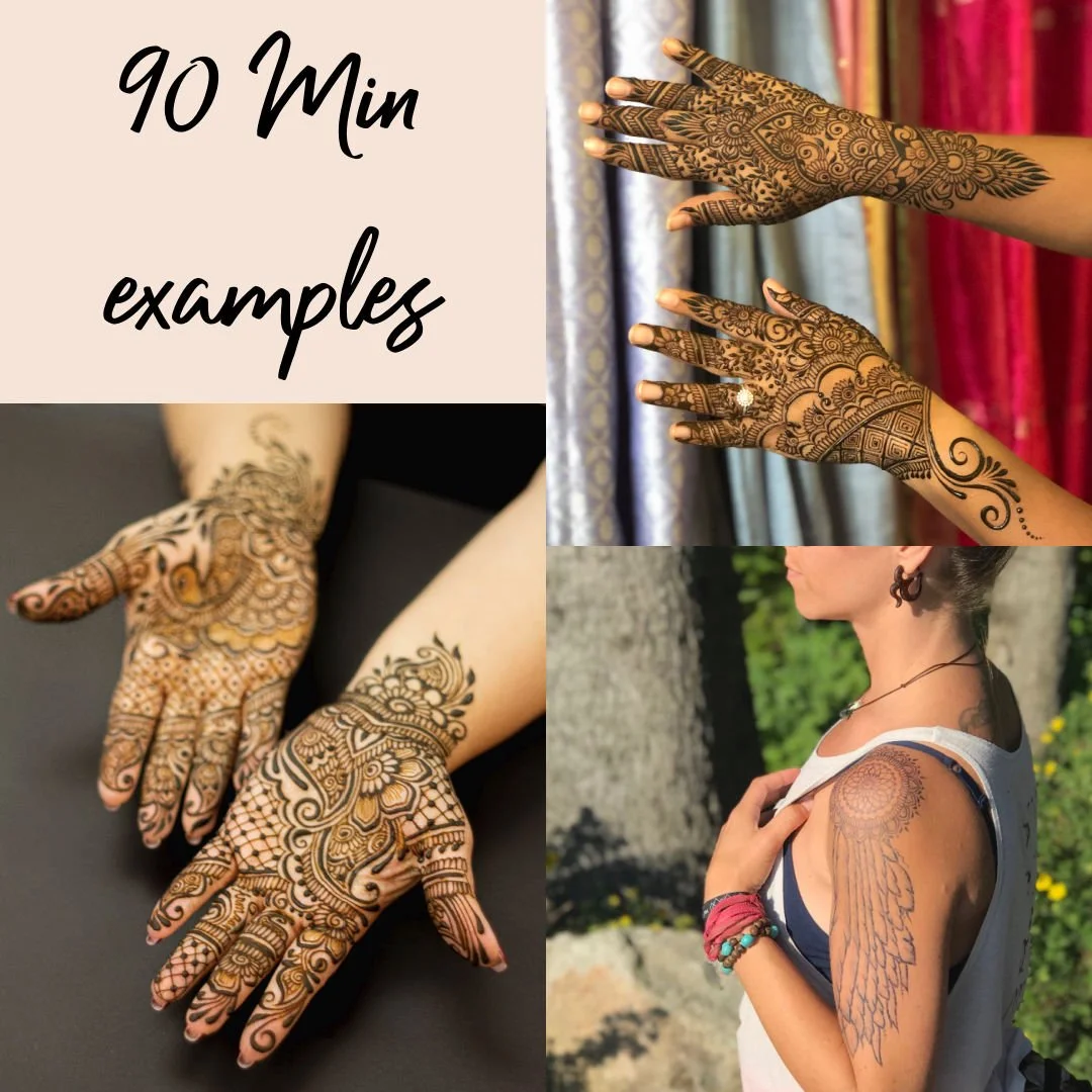 Book a henna appointment — SARAHENNA
