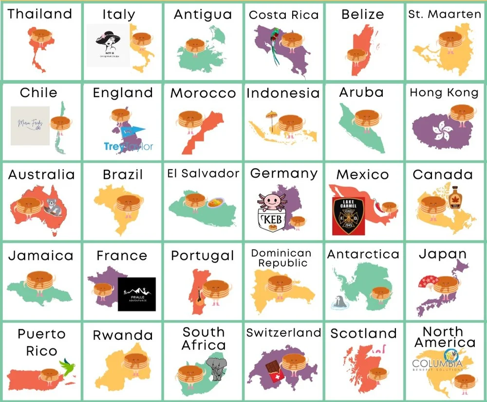 Pancake Map — Pancakes for Roger