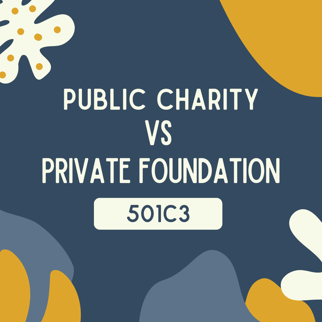 501c3 Types - Public Charities vs Private Foundations — DevoCenter Digital