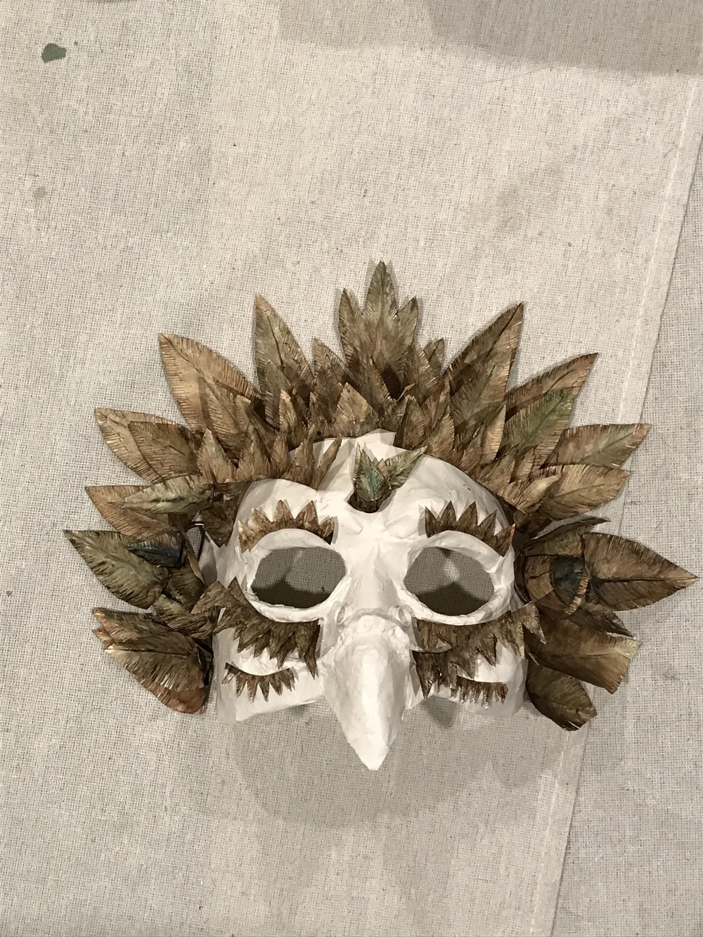 DIY masquerade mask - how we made the Baroness Talon mask for a ...