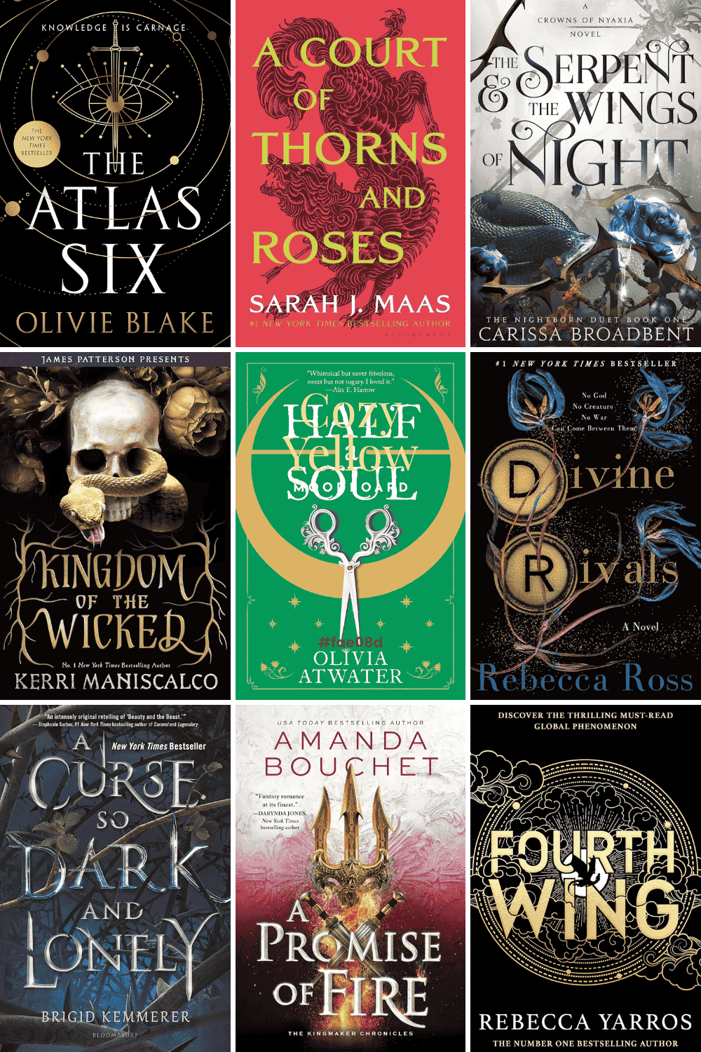 Top 10 Romantasy Books According To BookTok 2026 Top 10 Romantasy Books According To BookTok 2026