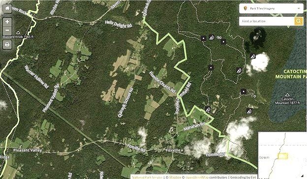 Foxville Topography — The Thomas and Hannah (Pittinger) Brown Family of ...