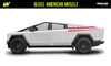 Ford Bronco Retro Chromatic Stripes Decal Kit — Wraps Ink