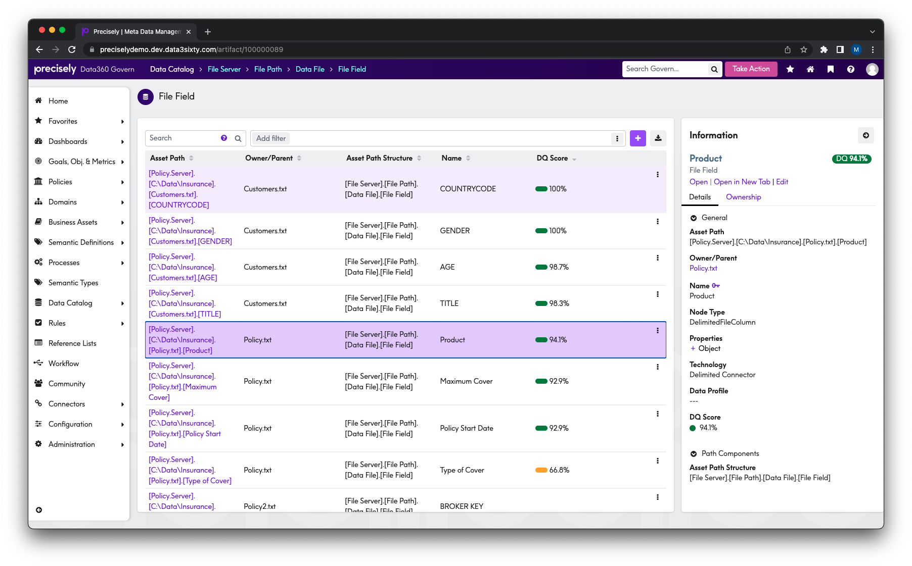 Data360 Govern — IntoDQ2