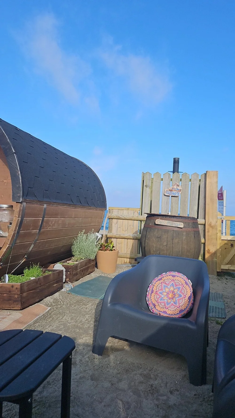 The Sands Sauna — CORNWALL WATERSPORTS