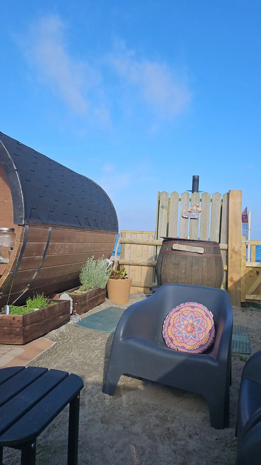 The Sands Sauna — CORNWALL WATERSPORTS