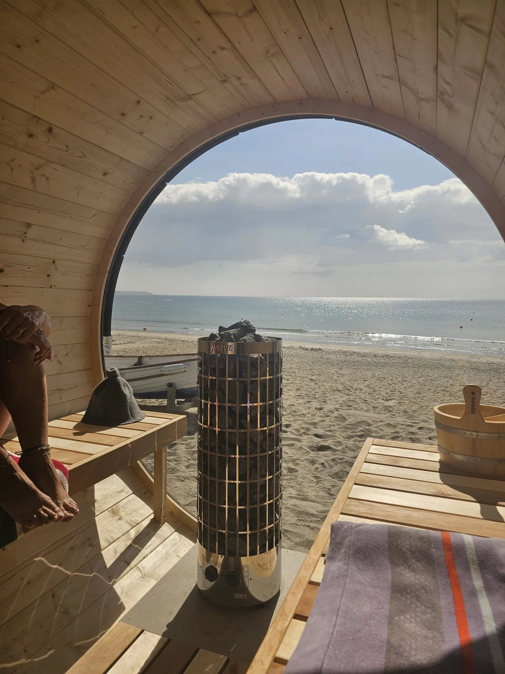 The Sands Sauna — CORNWALL WATERSPORTS