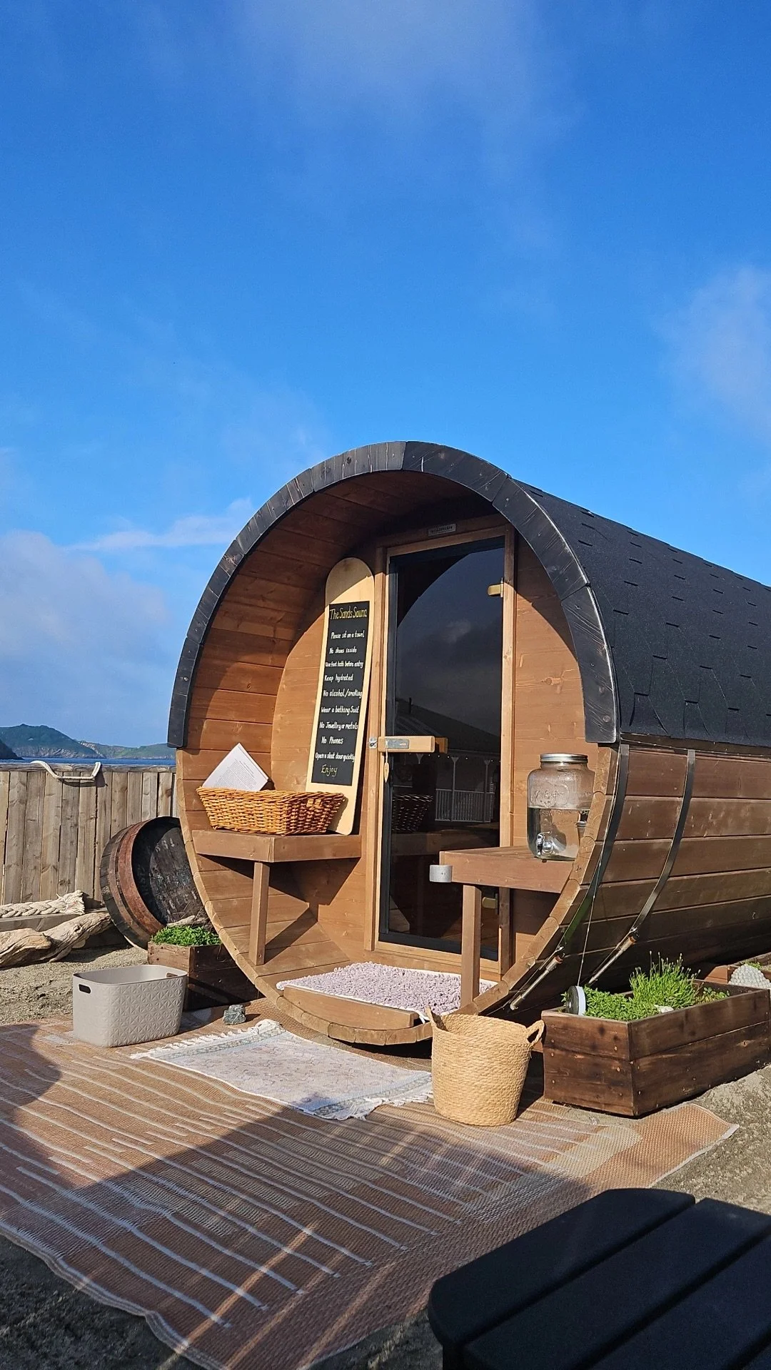 The Sands Sauna — CORNWALL WATERSPORTS