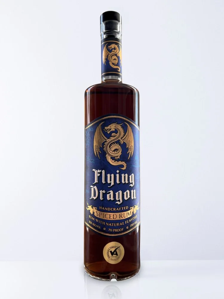 Flying Dragon Spiced Rum — Blue Sky Distillery