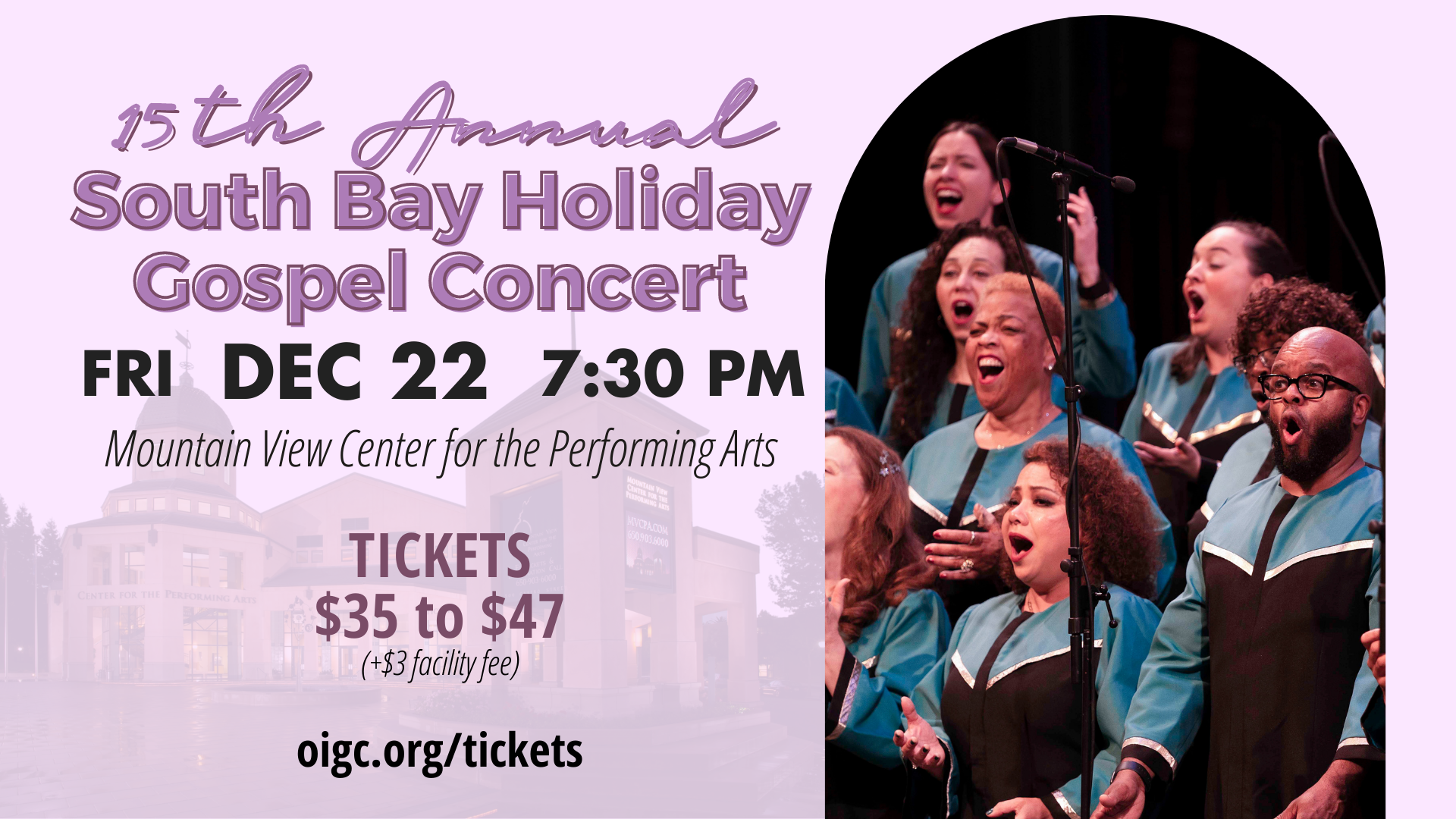 Gospel Concert Poster