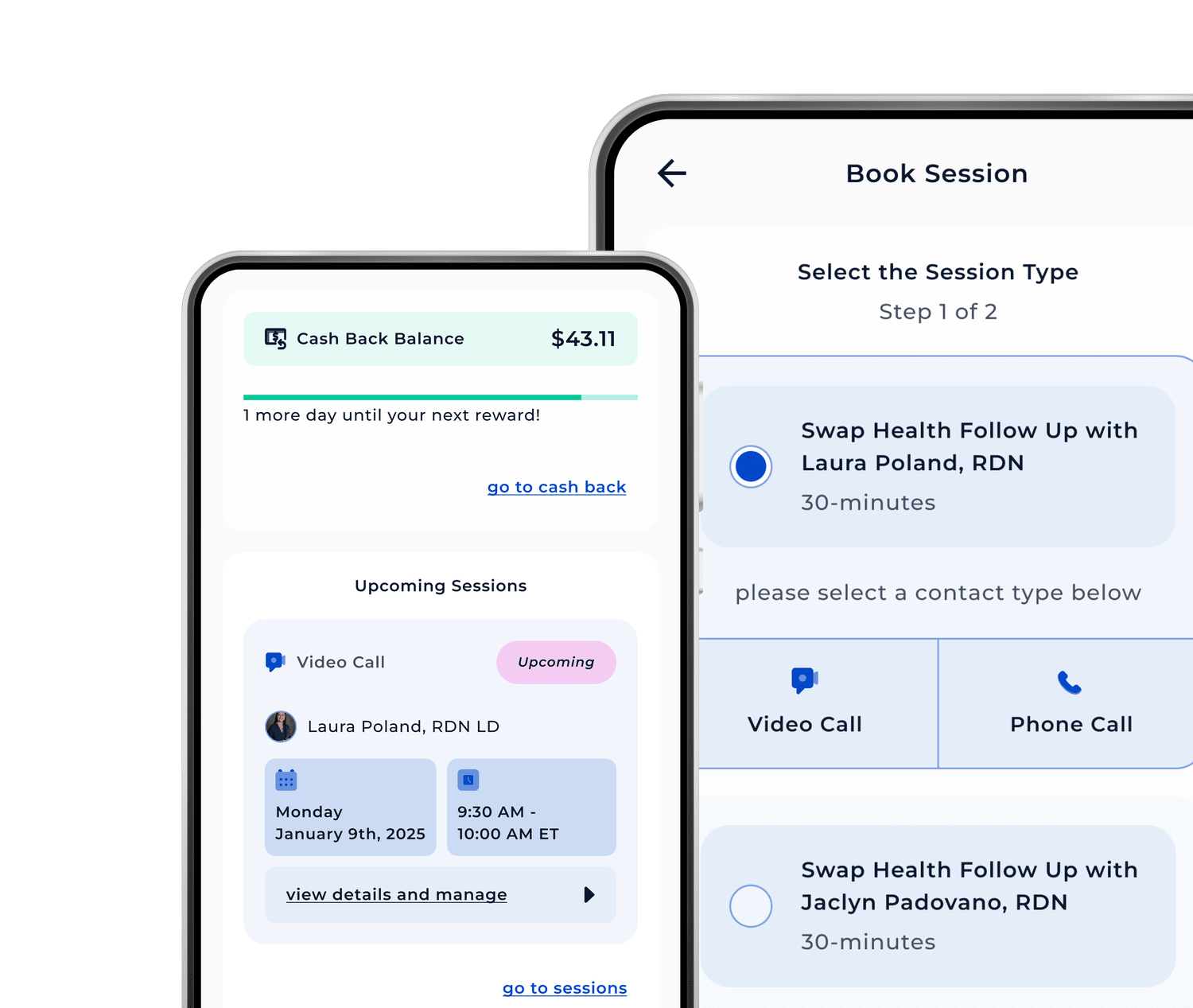 Swap Health — Registered Dietitians and Cash Back on Healthy Groceries