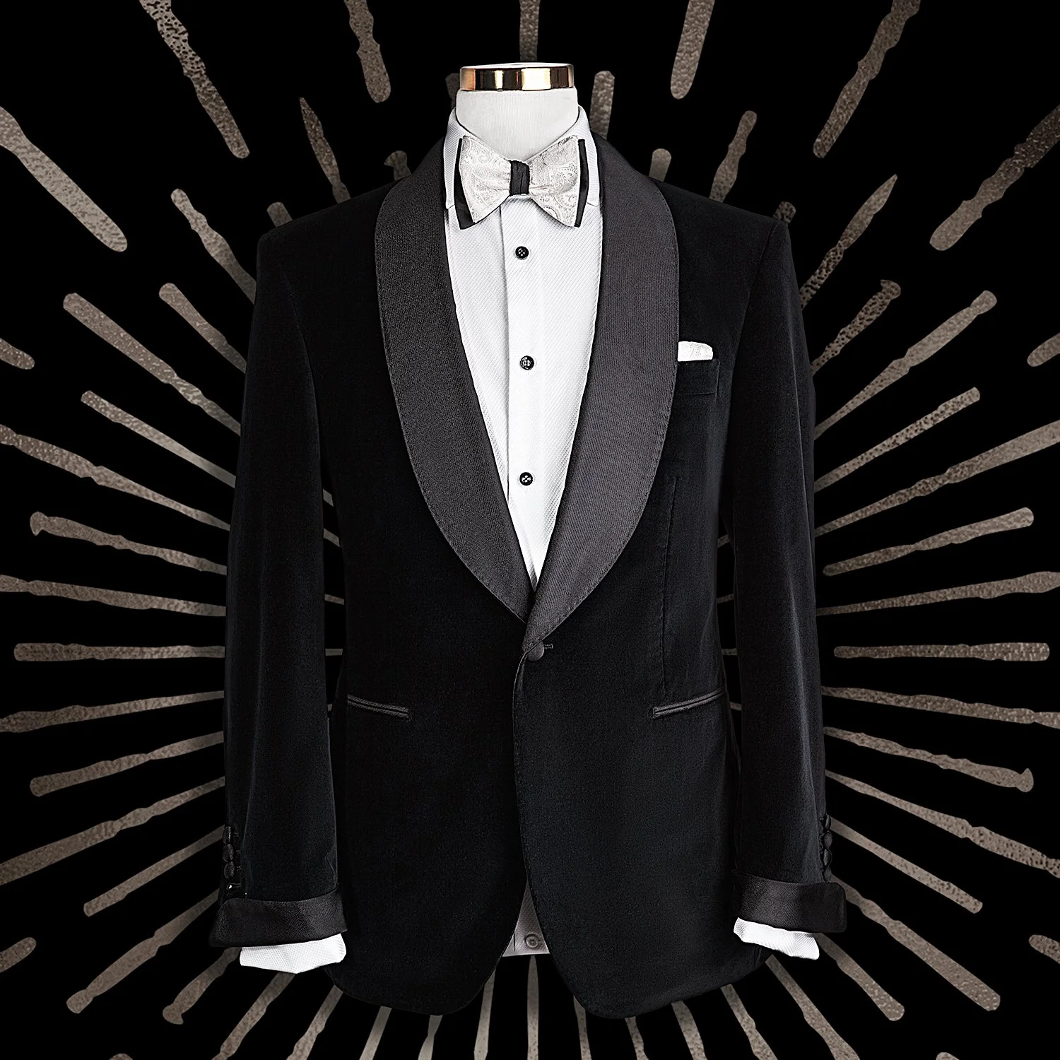 Custom Designed & Made-To-Measure Smoking Jackets and Evening Jackets ...