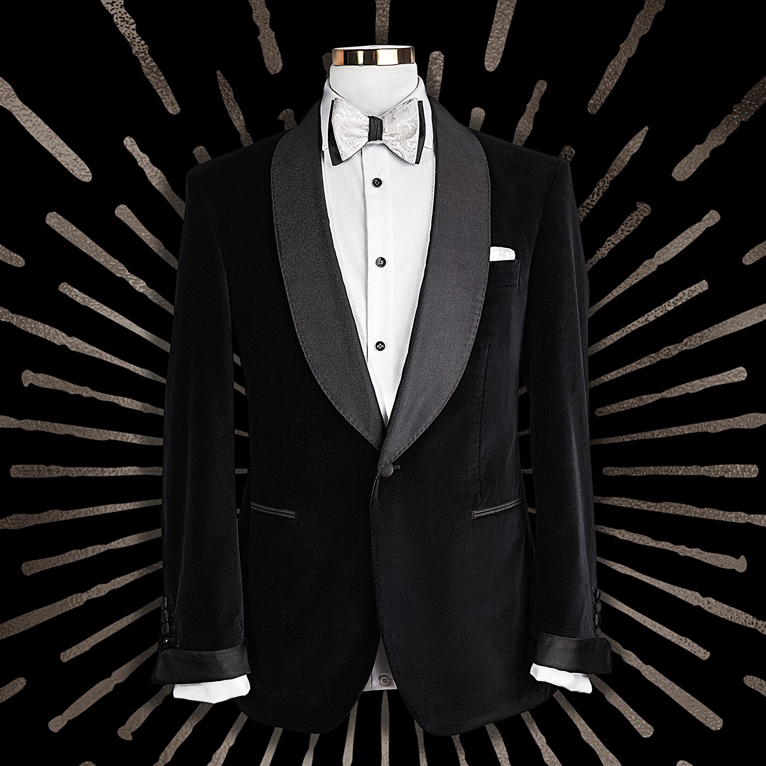 Custom Designed & Made-To-Measure Smoking Jackets and Evening Jackets ...
