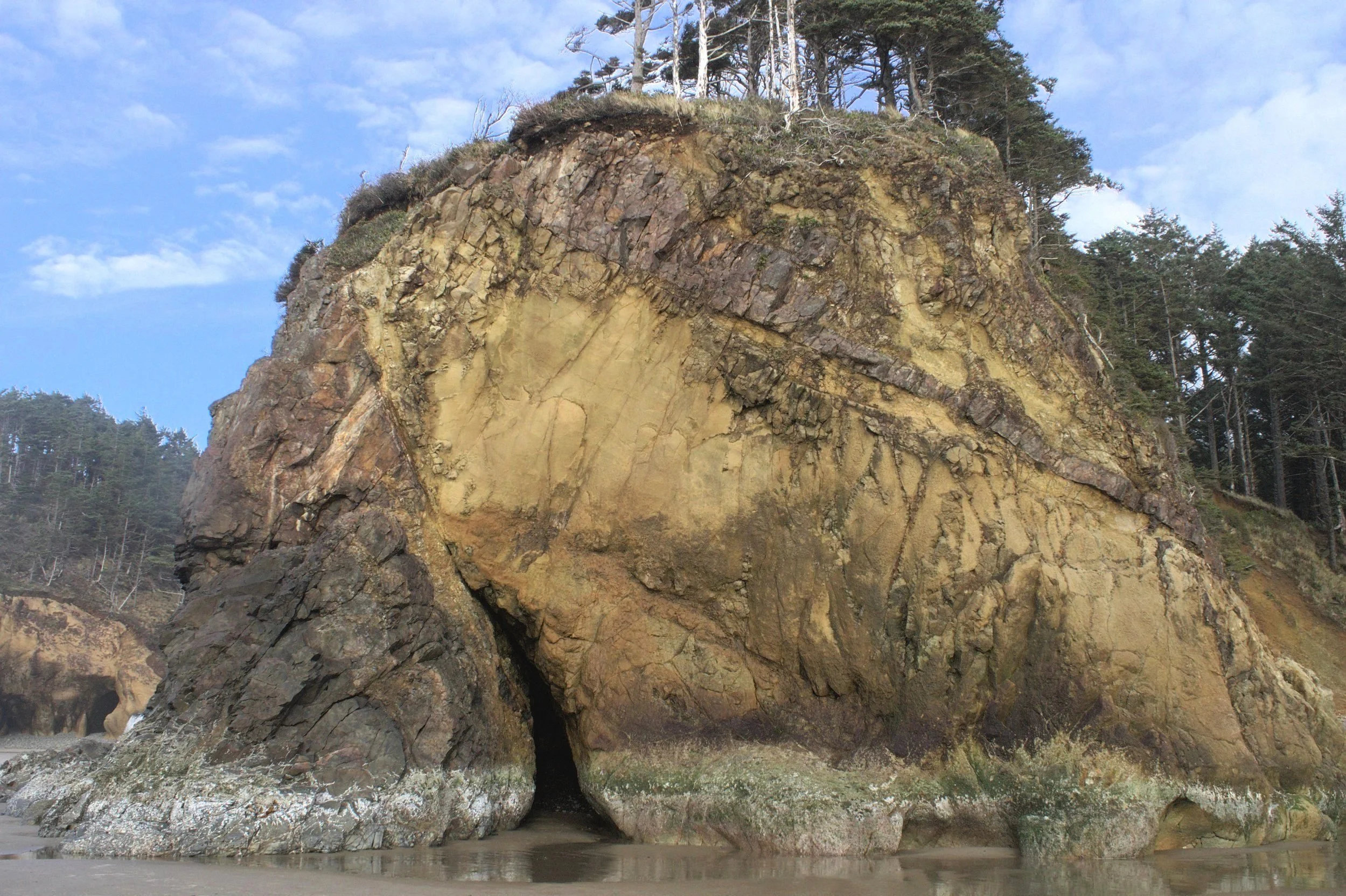 How to Hike around Hug Point at the Oregon Coast — Pines and Vines