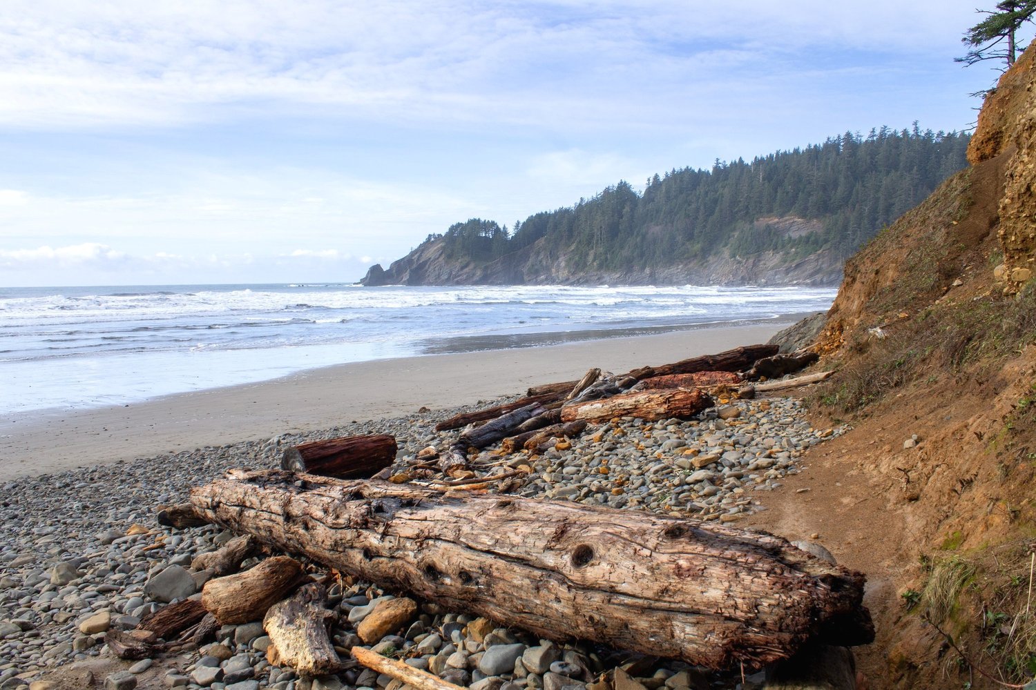 How to Find Cove Beach, a Secret Beach near Manzanita, OR — Pines and Vines