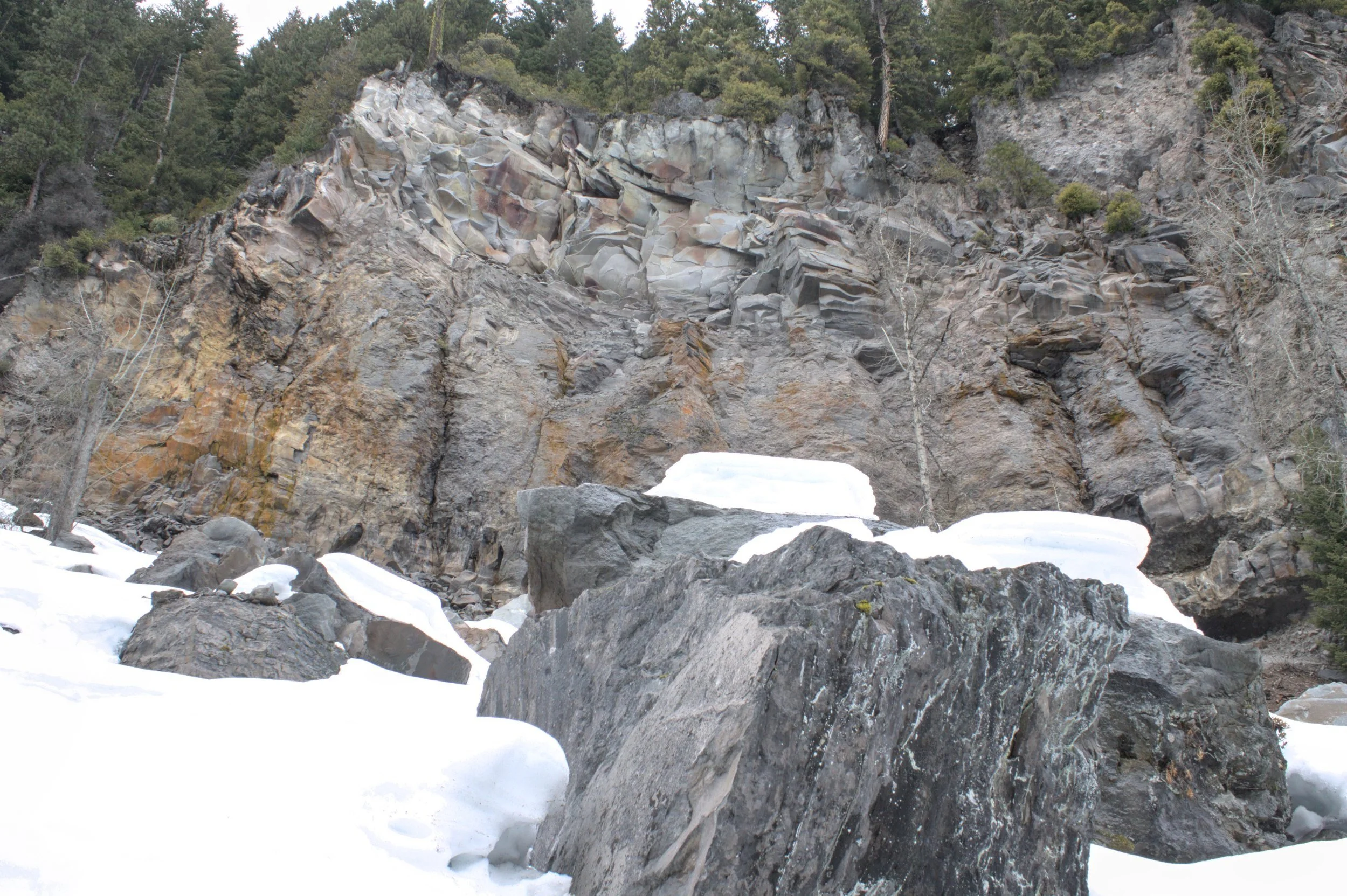 How to Hike or Snowshoe to Tamanawas Falls in Winter — Pines and Vines