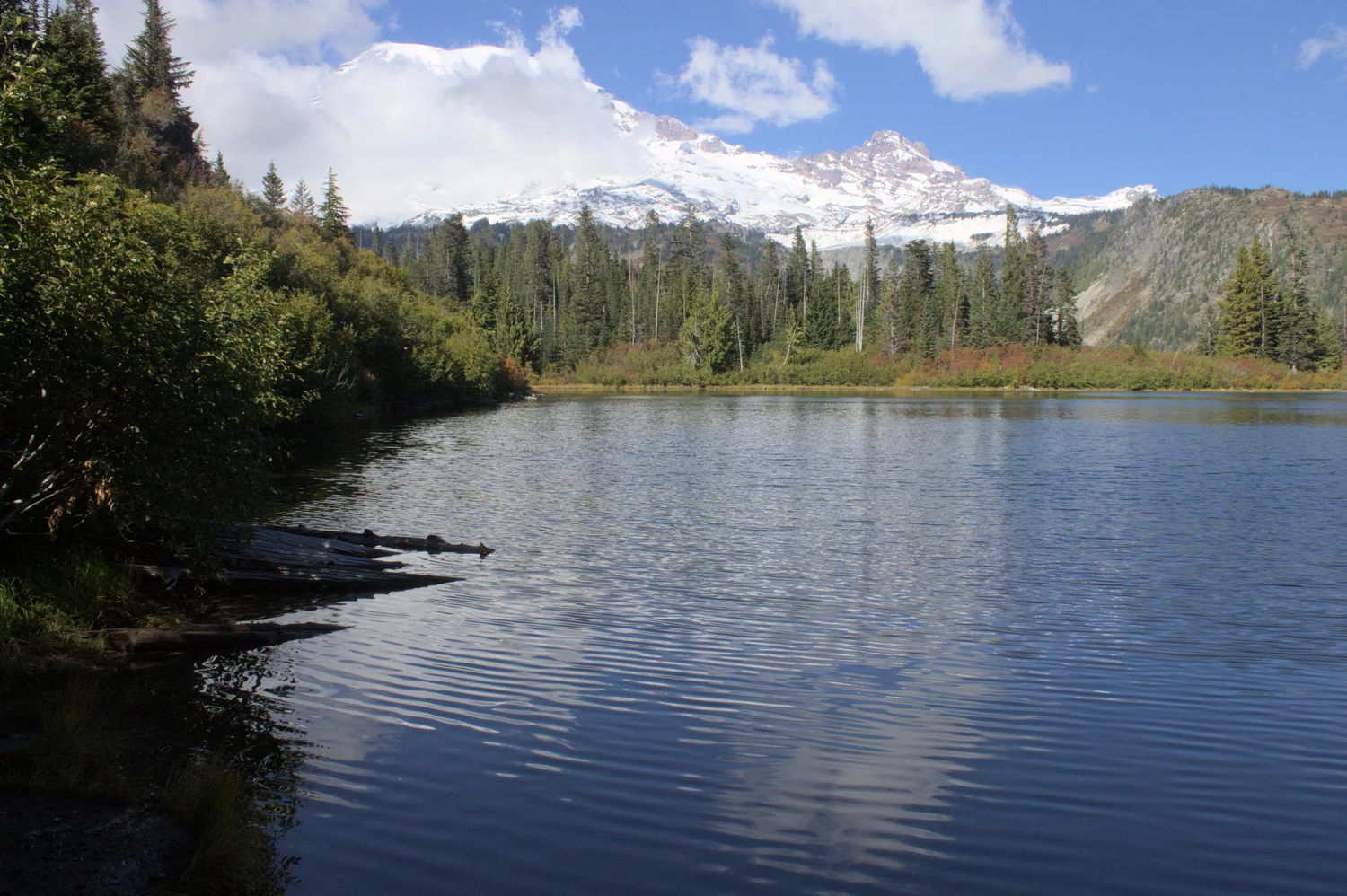 Hike to Bench Lake and Snow Lake in Mt Rainier National Park — Pines ...