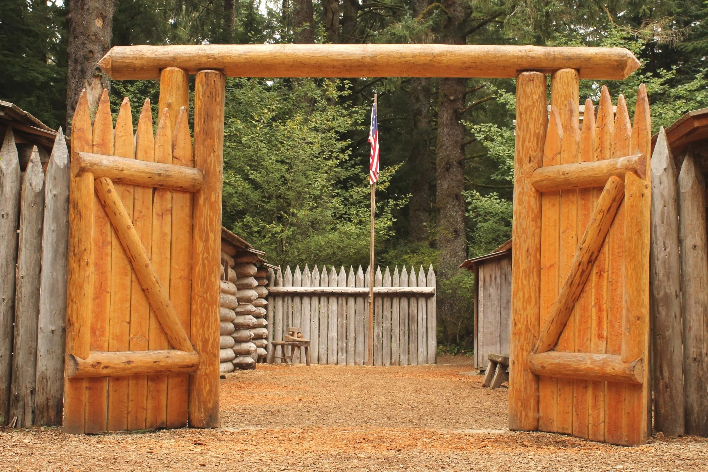 Visiting Fort Clatsop on the Oregon Coast — Pines and Vines