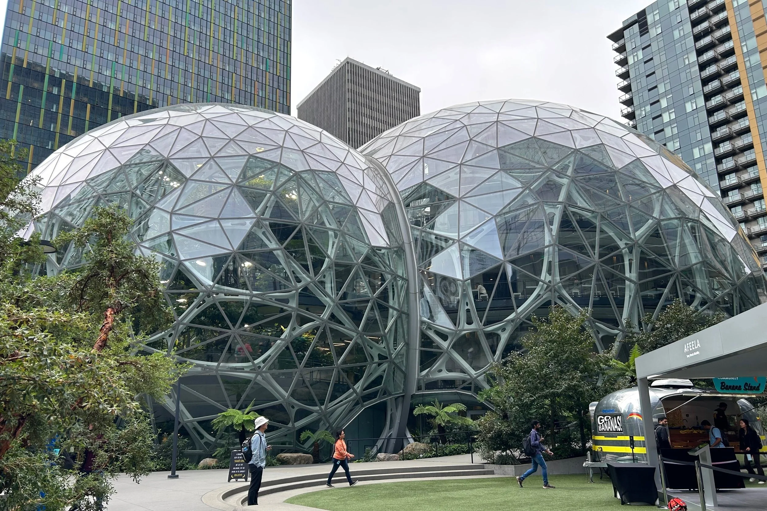 Quick Guide to the Seattle Spheres — Pines and Vines