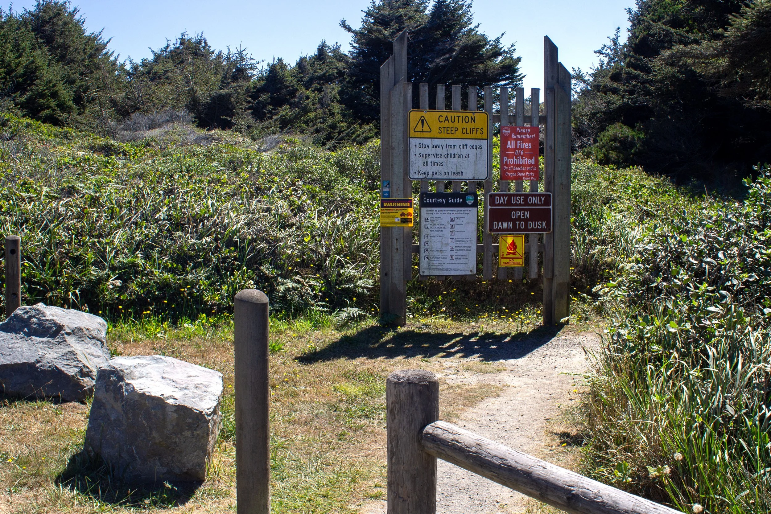 Quick Guide to Otter Point State Recreation Site — Pines and Vines