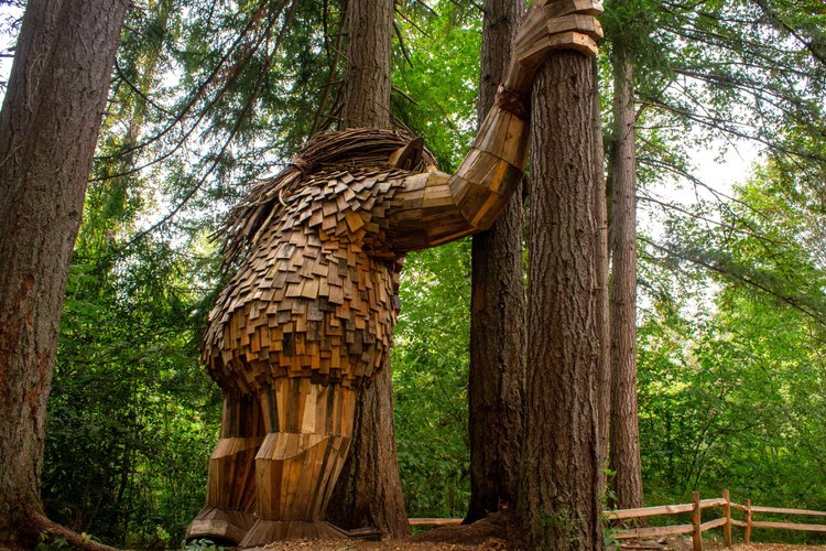 How to See Issaquah’s Giant Troll — Pines and Vines