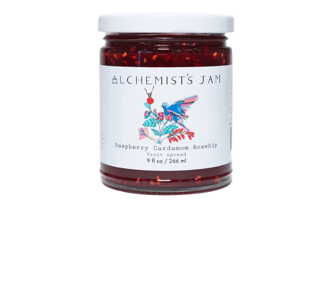 Raspberry Cardamom Rosehip — Alchemist's Jam