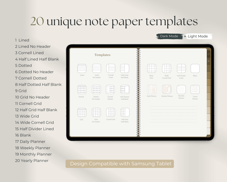 Digital Planners & Stickers for iPad, Android & Samsung Tablets pen_spark