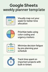 The Ultimate Weekly Planner Google Sheets Template: Free Tutorial ...