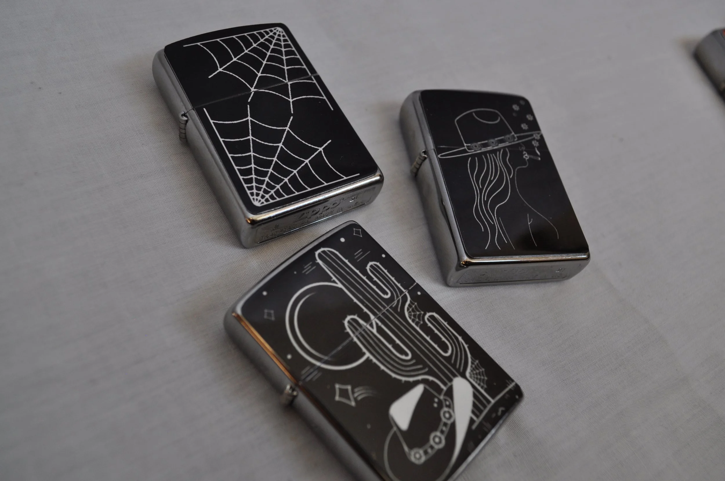 Traditional tattoo style zippo — Open Road Co