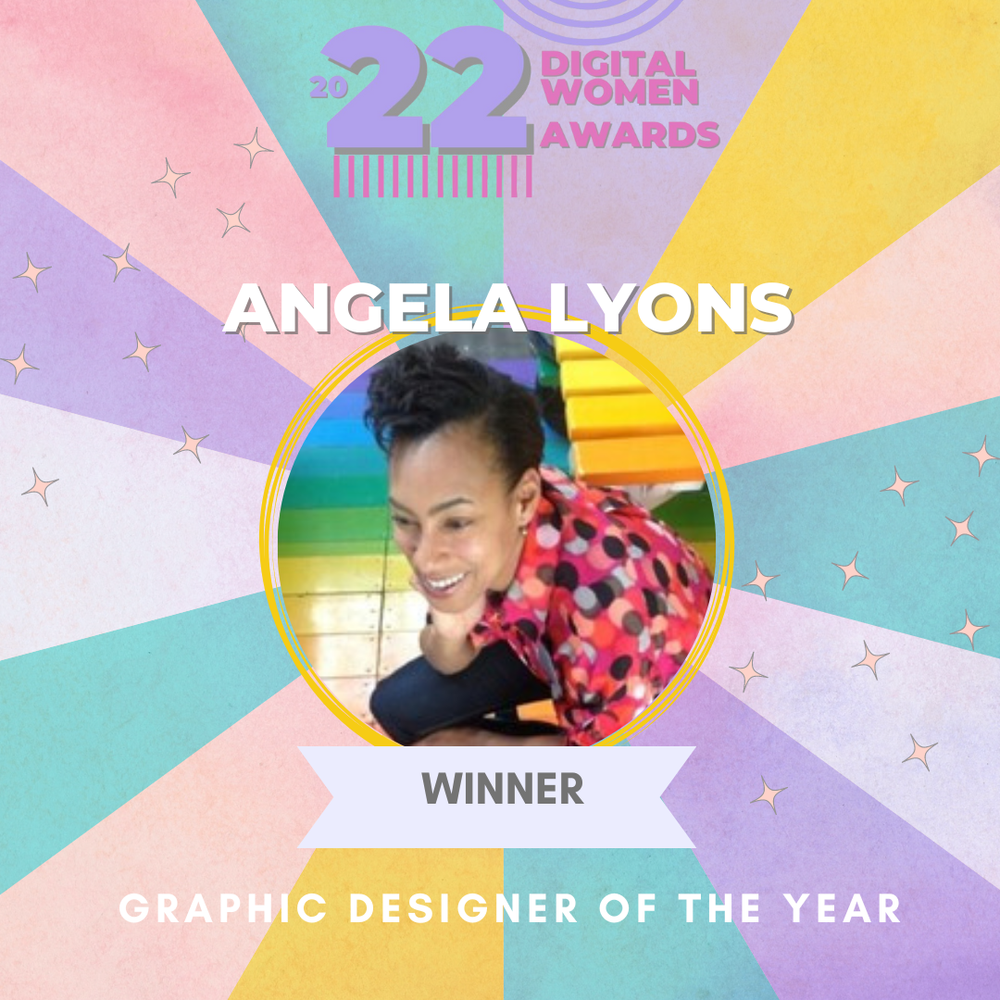 Angela Lyons, Freelance Graphic Designer, Lyons Creative, London UK
