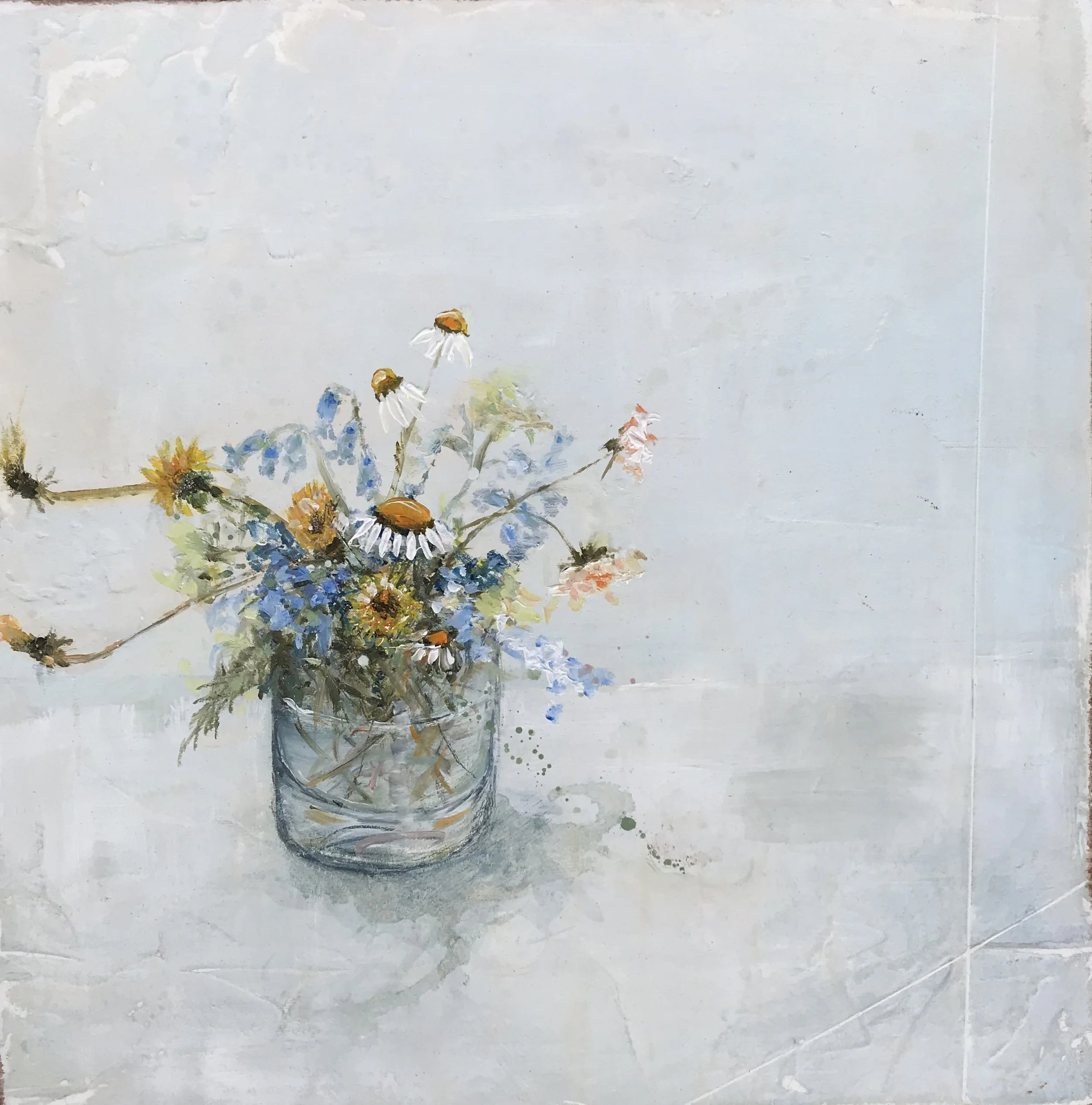 Flower paintings — Jane Skingley