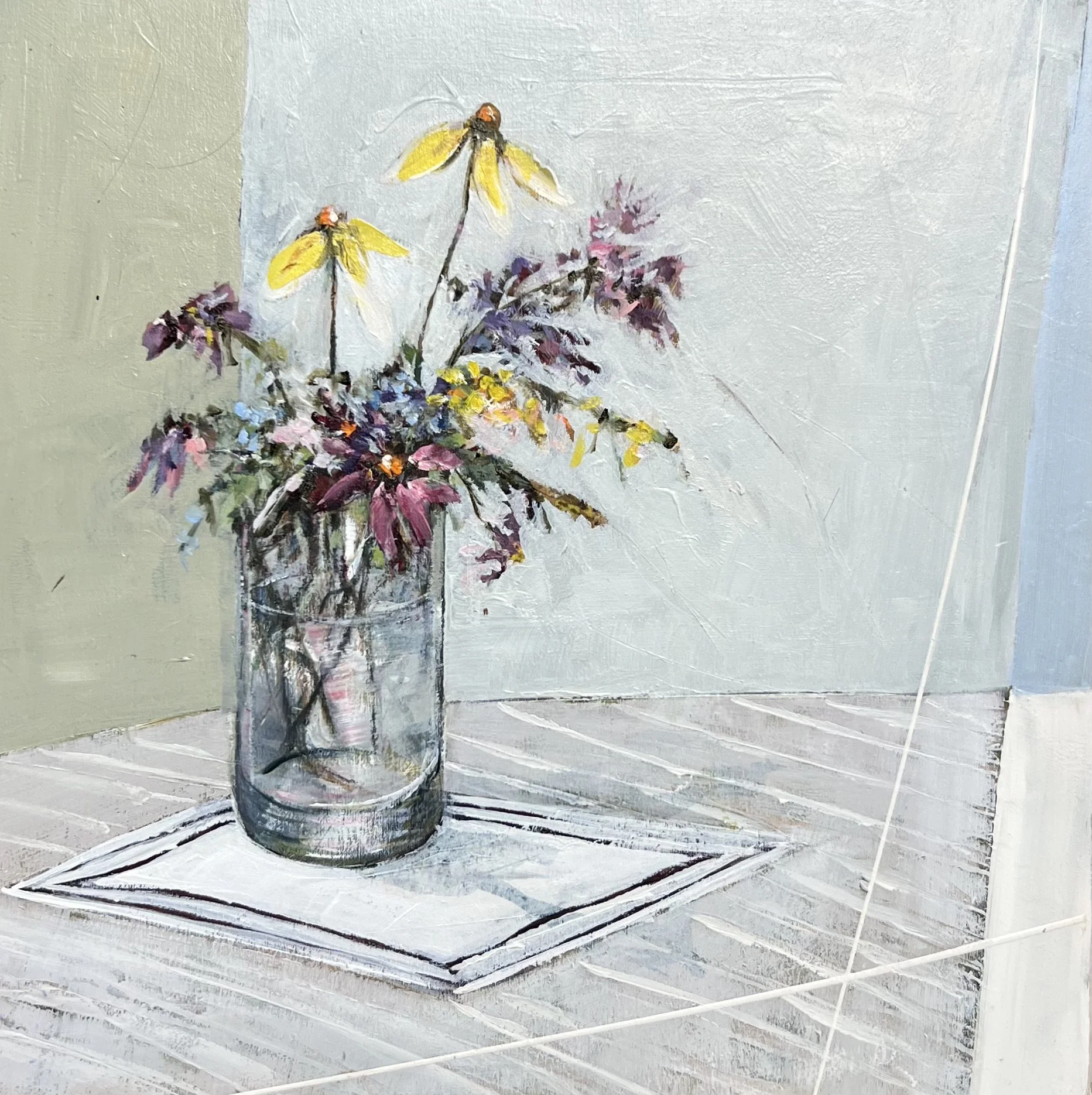 Flower paintings — Jane Skingley
