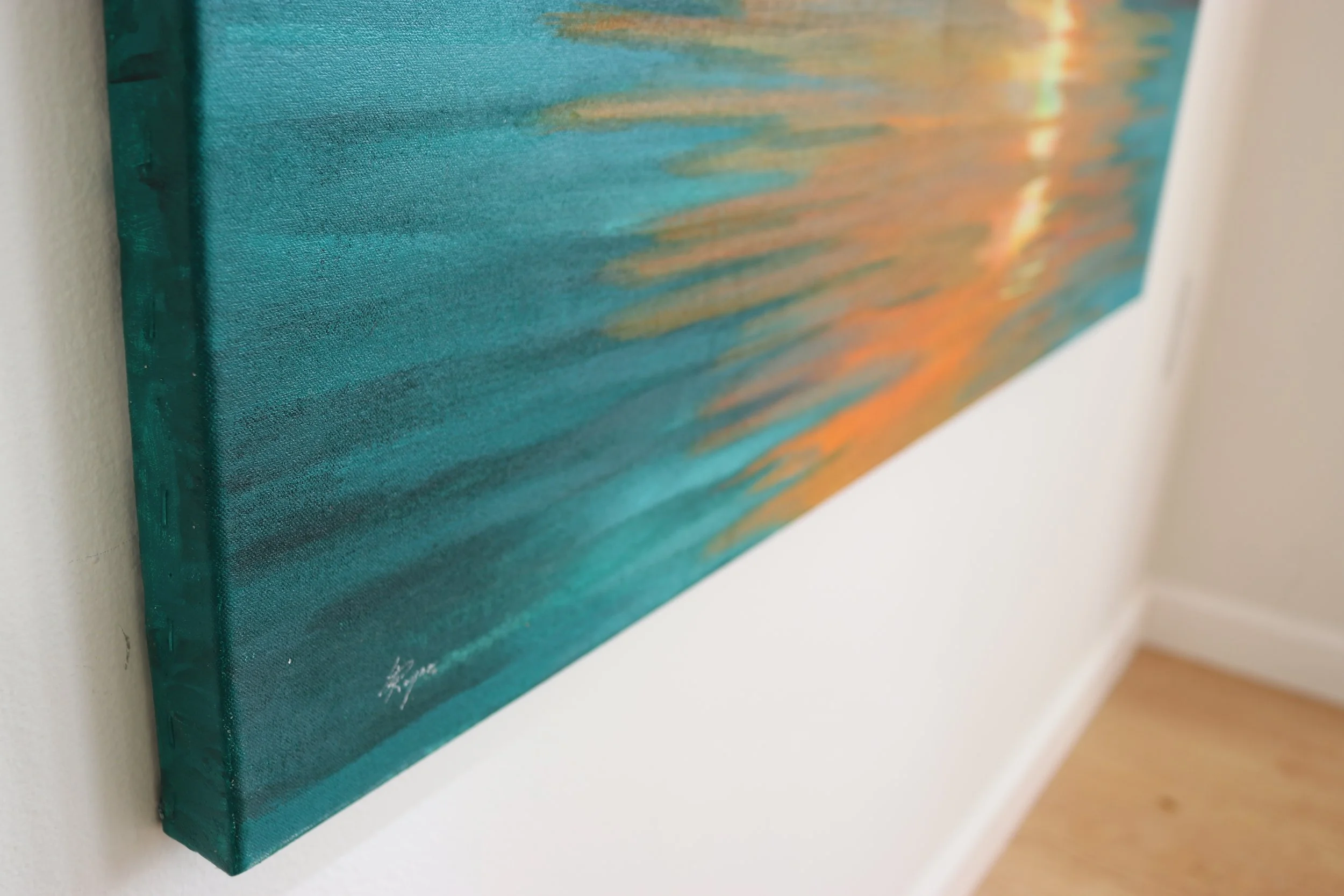 "Sunset On The Horizon" — Living An Artist Life