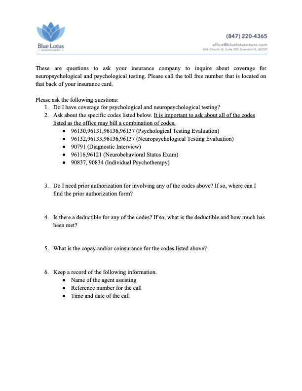 What to Expect — Blue Lotus Neuropsychology