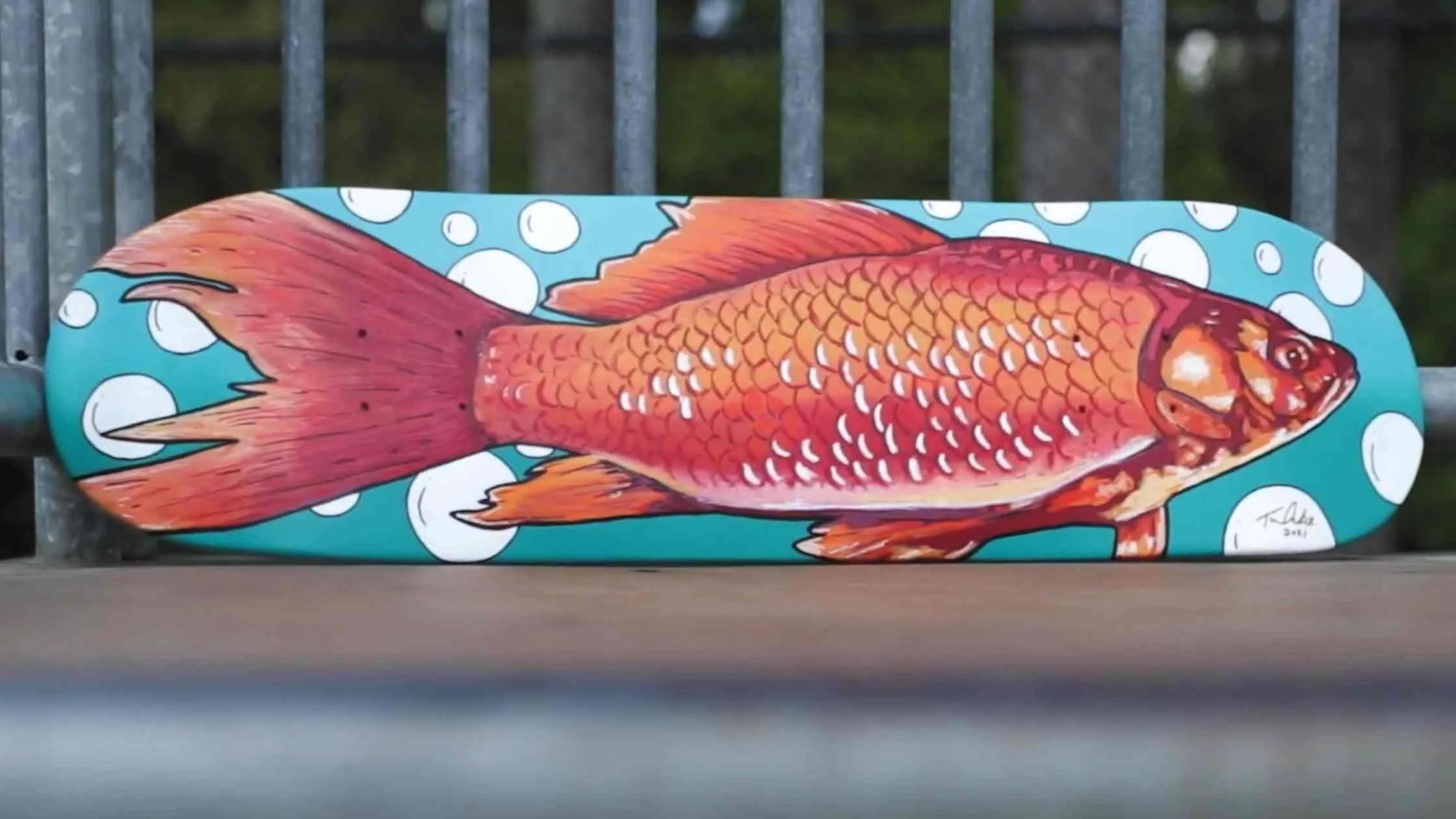 I Custom Painted my First Skateboard Deck — Tim Decker