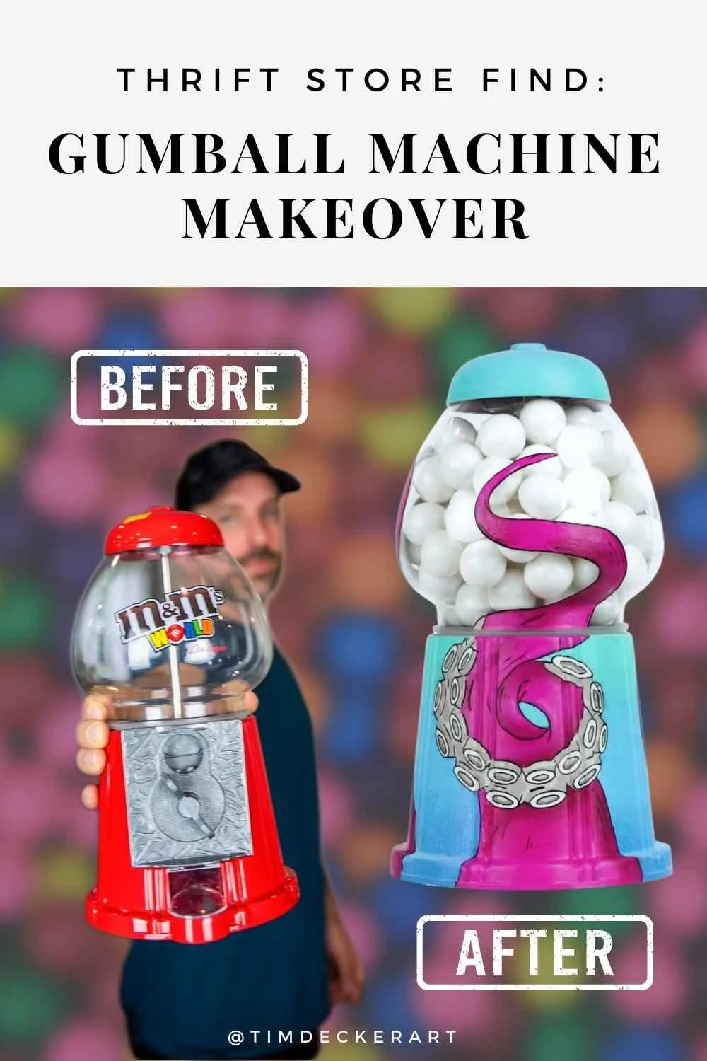 Thrift Store Find: Gumball Machine Makeover — Tim Decker
