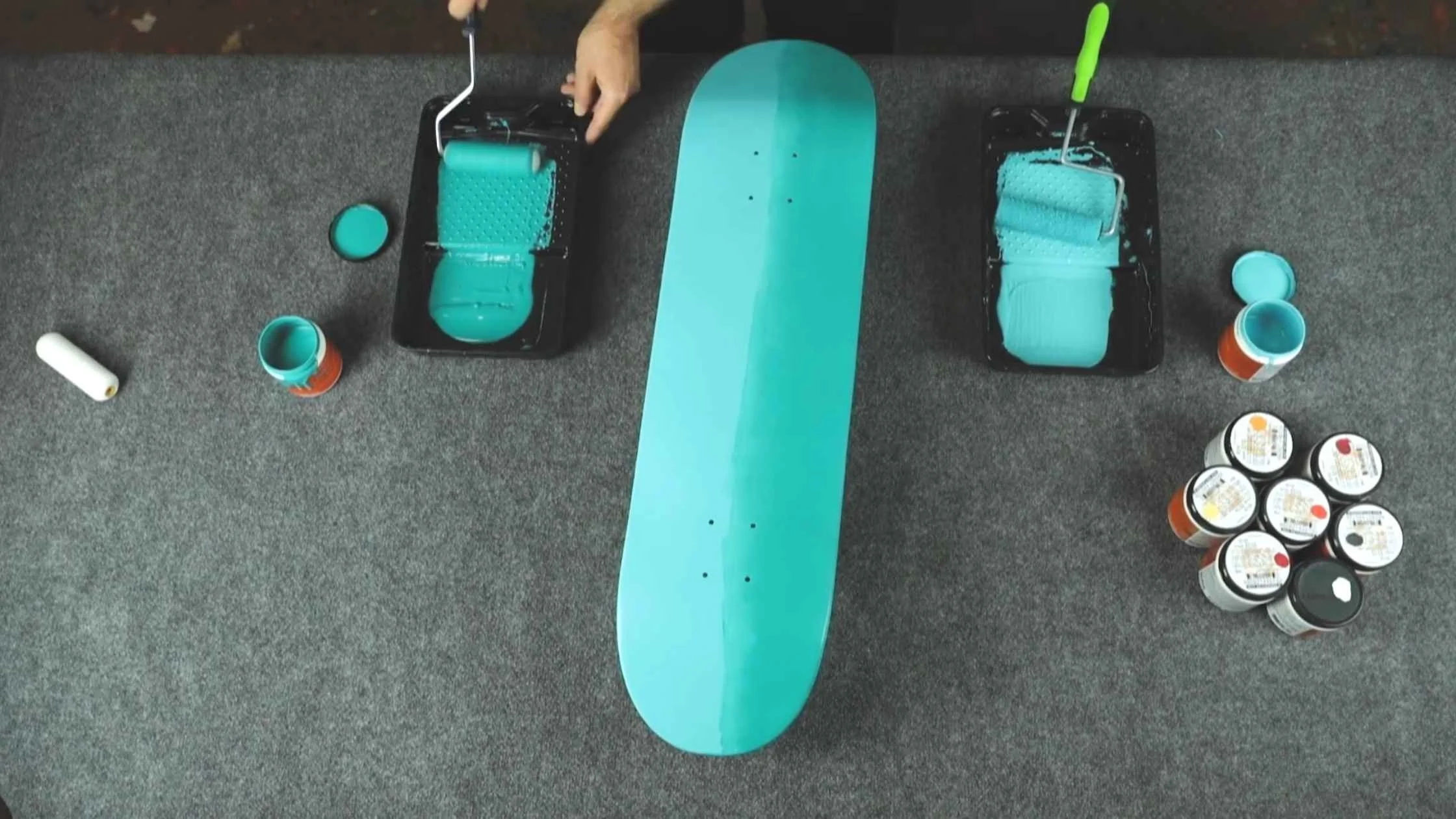I Custom Painted my First Skateboard Deck — Tim Decker