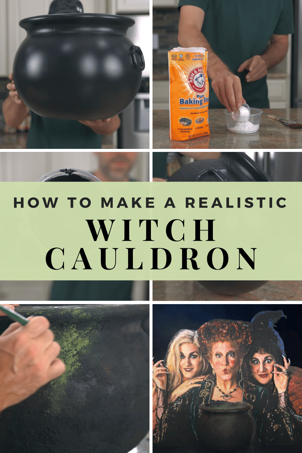 How to Make an Easy & Realistic Witch Cauldron For Halloween — Tim Decker