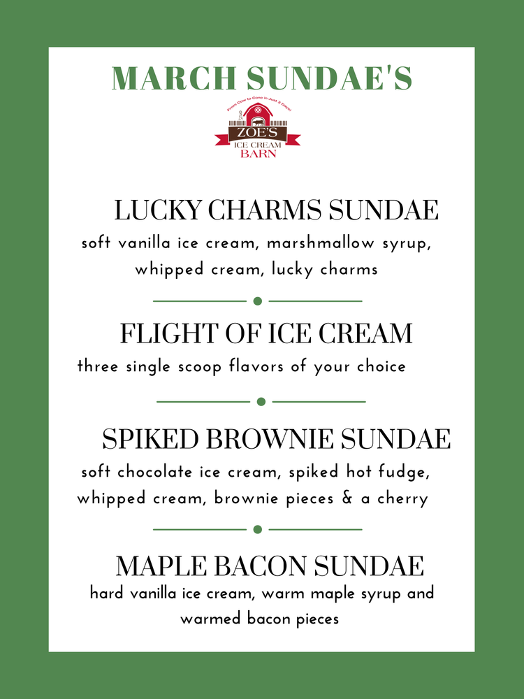 Zoe's Ice Cream Barn