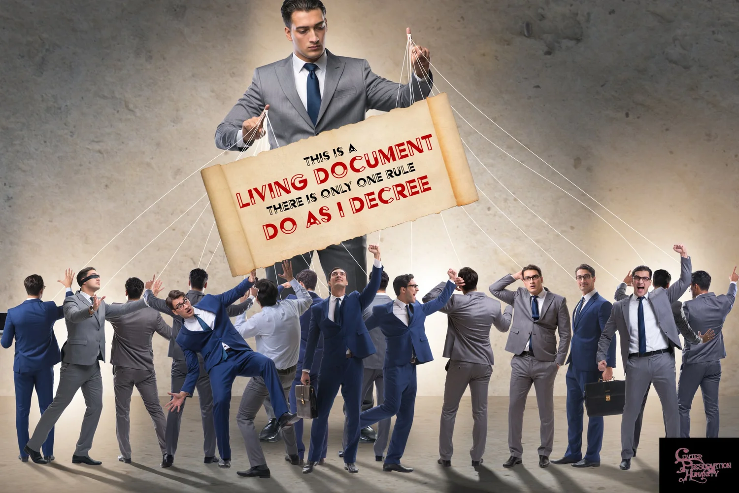 Living Documents Equal Enslavement and Death — The Center for the ...