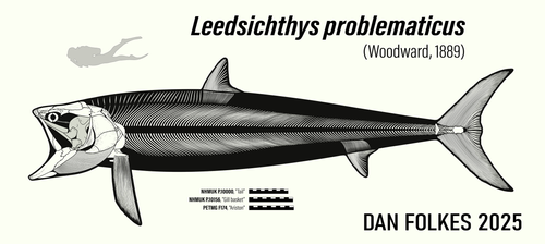 Leedsichthys was a big fish. — THECODONTIA