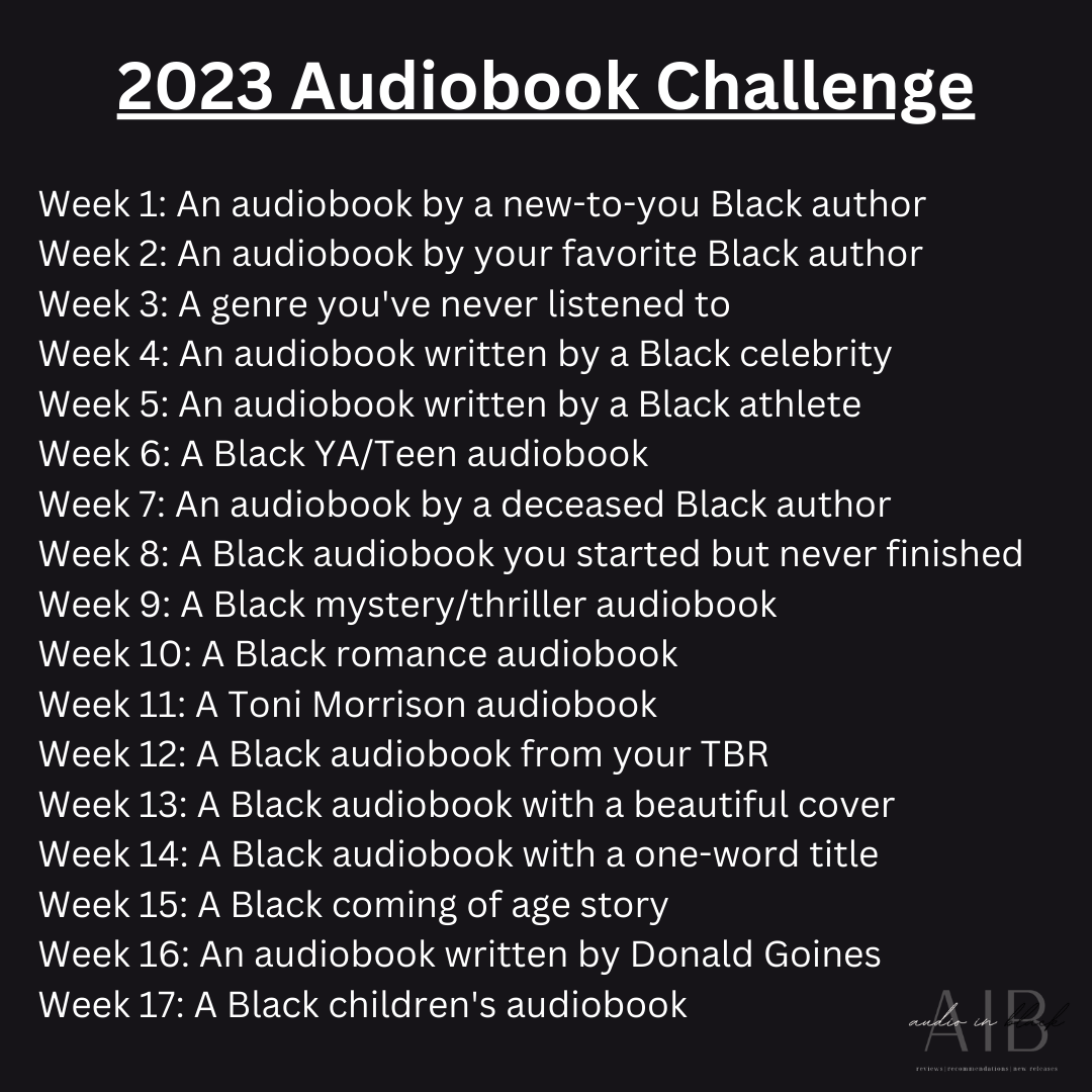 AUDIO IN BLACK