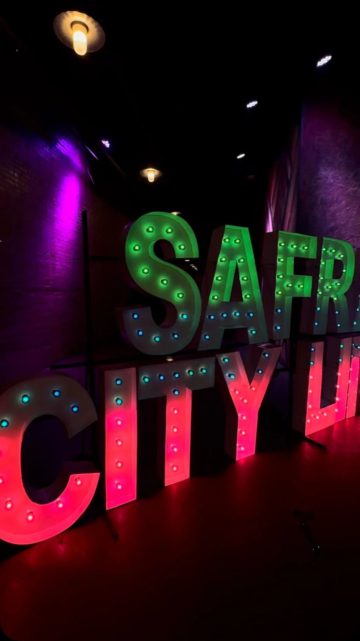 Alpha-Lit Marquee Letters