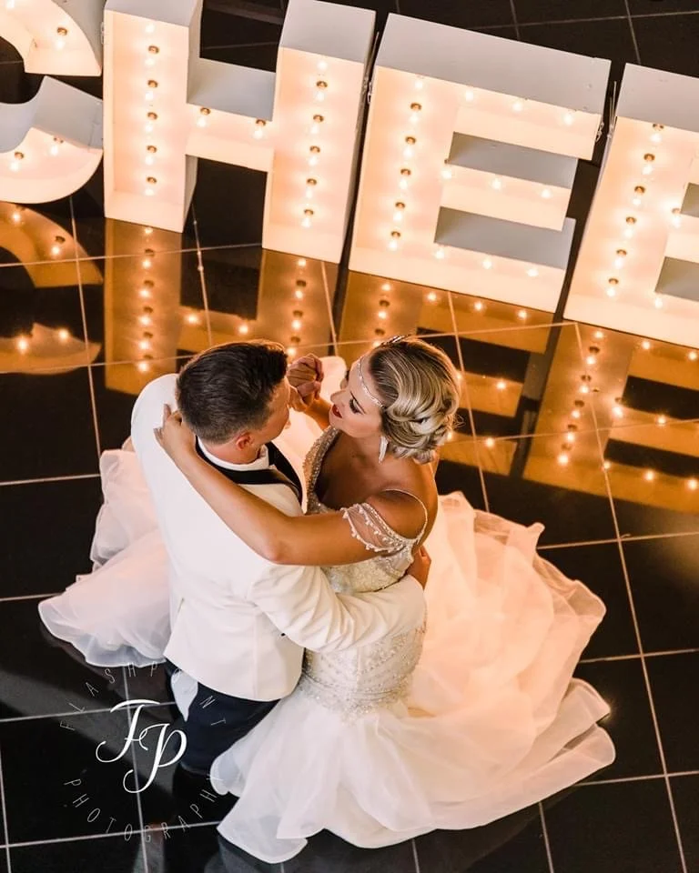 Weddings — Alpha-Lit Marquee Letters
