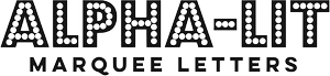 Alpha-Lit Marquee Letters