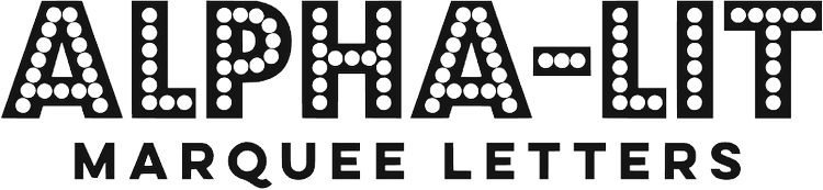 Alpha-Lit Marquee Letters
