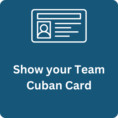 Team Cuban Card — Haller's Pharmacy