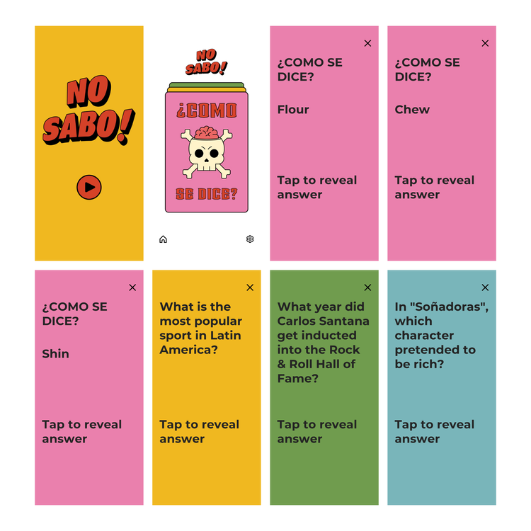 No Sabo | Spanish Trivia Game for No Sabo Kids — Kanine Games