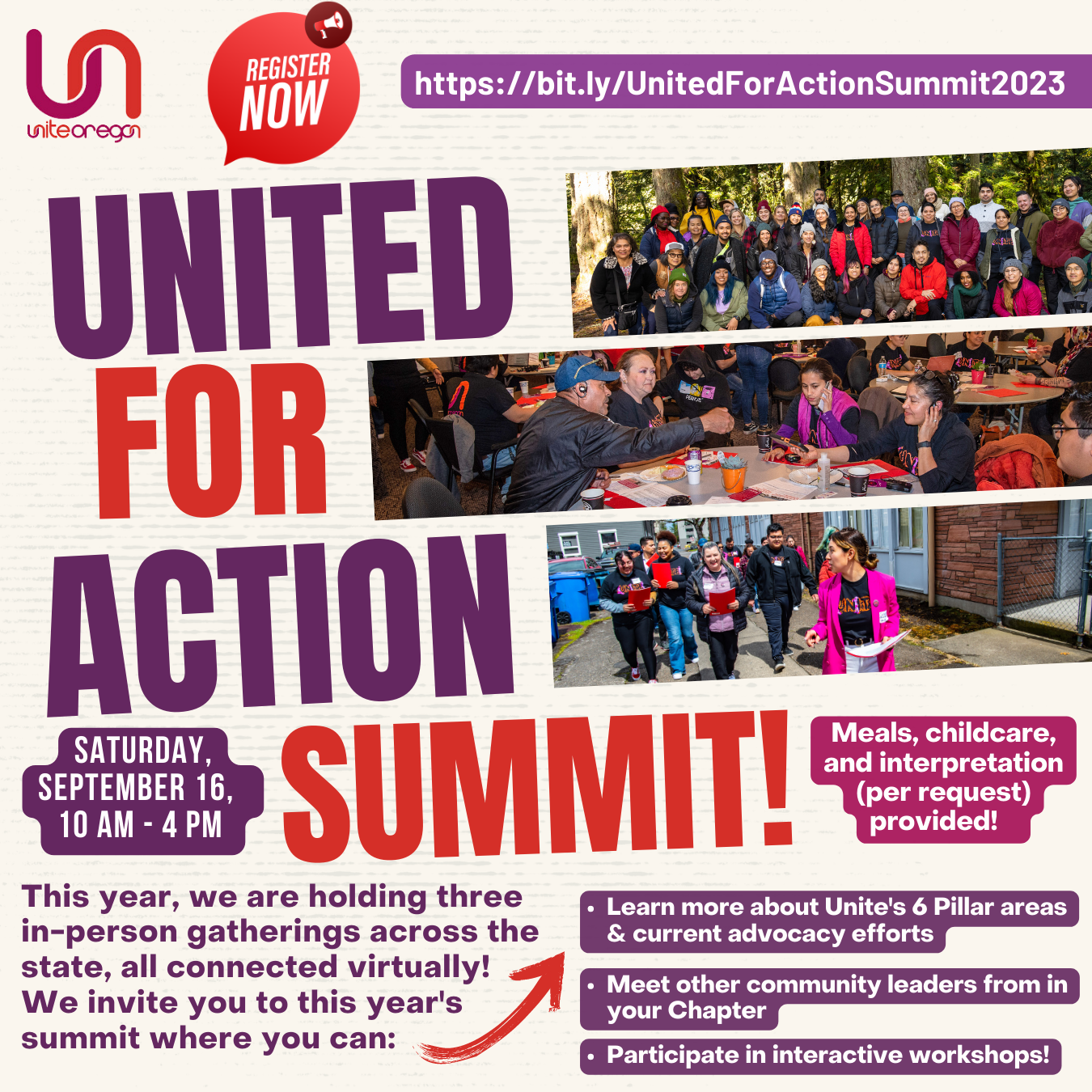 United For Action Summit 2023 — Unite Oregon