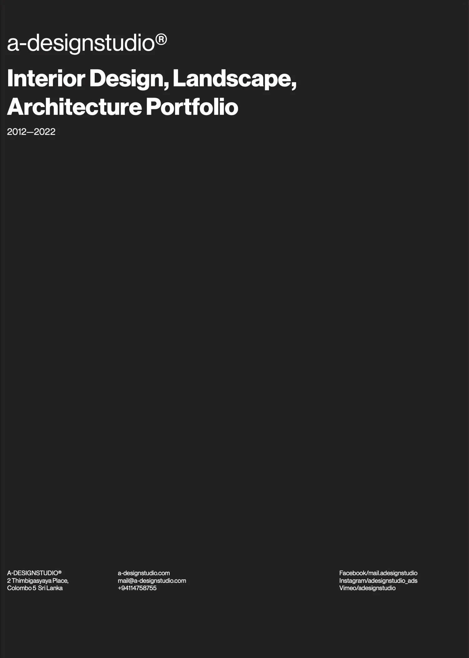a-designstudio | Our Architectural Profile & Values
